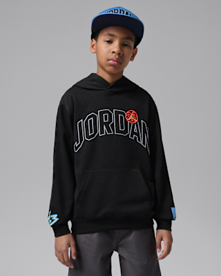 Jordan Older Kids' Dynasty French Terry Pullover Hoodie. Nike FI