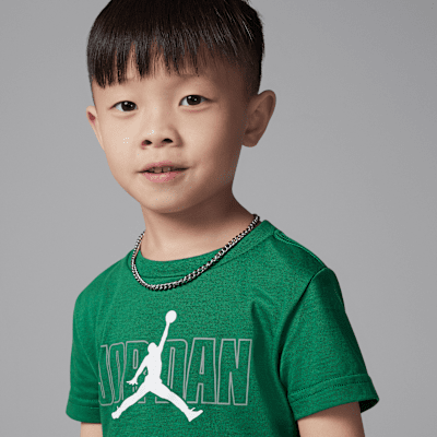 Conjunto de 2 piezas mixto y apilado infantil Jordan. Nike.com