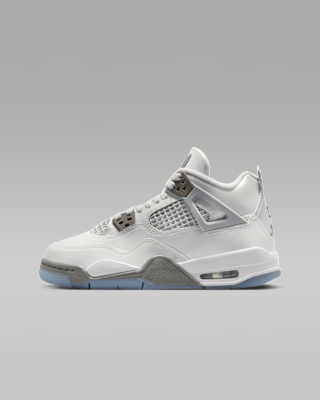 Air Jordan 4 Retro "Blue Chill" Big Kids' Shoes. Nike JP