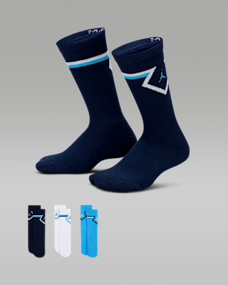 Jordan Older Kids' Diamond Crew Socks (3 Pairs). Nike UK