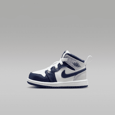 Jordan 1 Mid Baby/Toddler Shoes. Nike LU