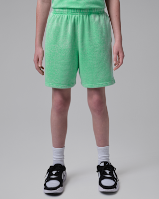 Jordan Older Kids' Brooklyn Washed French Terry Shorts. Nike HU