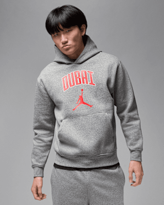 Jordan Men's Dubai Fleece Pullover Hoodie. Nike FI