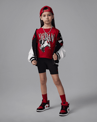 Jordan Conjunto de mallas cortas y camiseta Retro 1984 - Niño/a pequeño ...