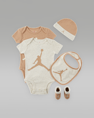 Jordan 5-Piece Core Gift Set Baby 5-Piece Bodysuit Boxed Set. Nike SE