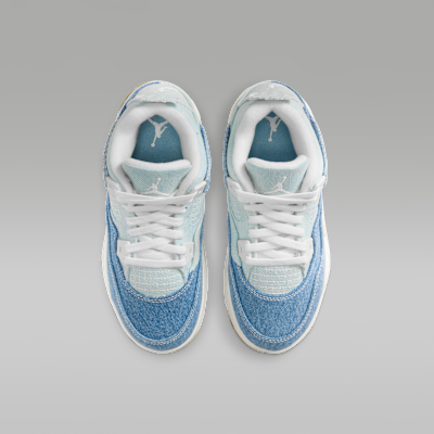 Jordan 4 Retro "Worn Blue"-sko til mindre børn. Nike DK