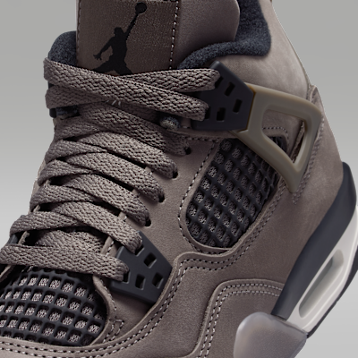 Air Jordan 4 Retro 'Cave Stone and Black' Older Kids' Shoes. Nike ID
