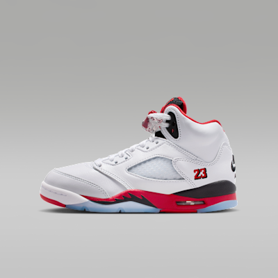 Air Jordan 5 Retro "Fire Red Black Tongue" Big Kids' Shoes. Nike.com