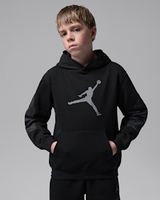 Jordan Older Kids' Hike Mike French Terry Pullover Hoodie. Nike SI