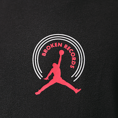 Jordan Big Kids' Broken Records T-Shirt. Nike JP