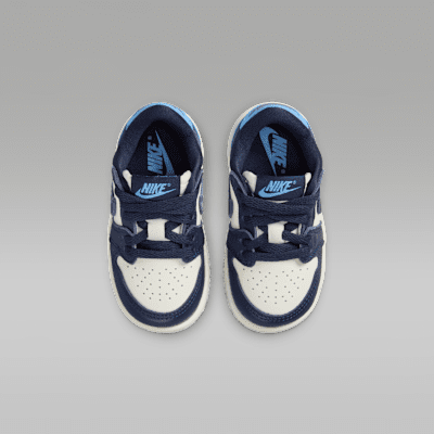 Jordan 1 Retro Low 'Obsidian' Baby/Toddler Shoes. Nike ID