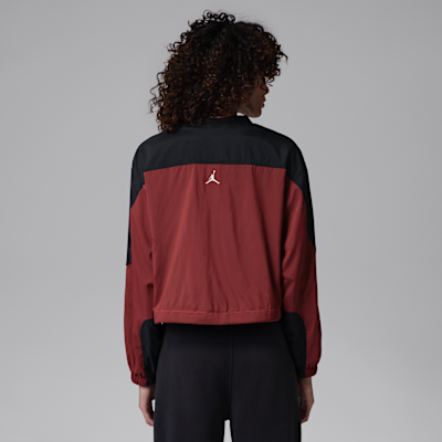 Jordan Brooklyn Women's Woven Long-Sleeve Graphic Pullover. Nike.com