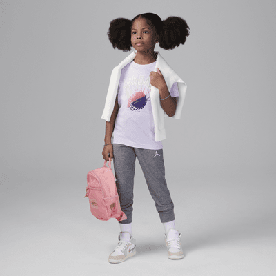 Jordan Hoop Style Playera estampada para niño talla pequeña. Nike.com