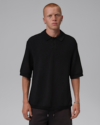 Jordan Flight Men's Short-Sleeve Knit Polo. Nike LU