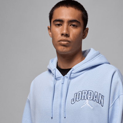Jordan Brooklyn Fleece Men's Oversized Full-Zip Hoodie. Nike UK