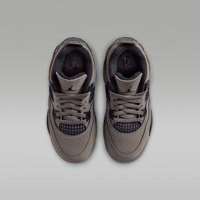 Jordan 4 Retro "Cave Stone and Black" Little Kids' Shoes. Nike JP