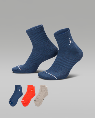 Jordan Everyday Ankle Socks (3 Pairs). Nike UK