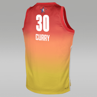 Stephen Curry Golden State Warriors 2023 All-Star Edition Older Kids' (Boys') Jordan Dri-FIT NBA ...