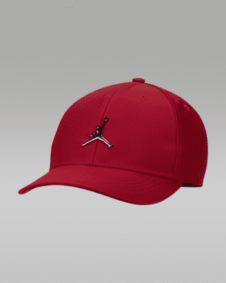 Jordan Older Kids' Metal Jumpman Curved Brim Cap. Nike SI