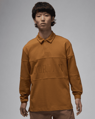 Jordan Essentials Men's Long-Sleeve Rugby Top. Nike JP