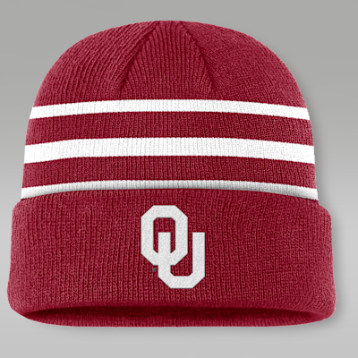 Gorro con dobladillo universitario marca Jordan para hombre Oklahoma ...