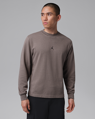Jordan Sport Men's Dri-FIT Golf Long-Sleeve Mock Neck Sweatshirt. Nike VN