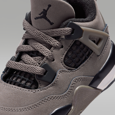 Jordan 4 Retro 'Cave Stone and Black' Baby/Toddler Shoes. Nike ID