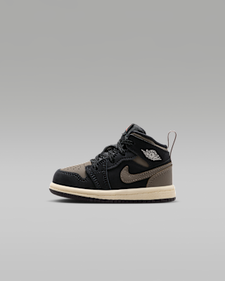 Jordan 1 Mid SE Baby/Toddler Shoes. Nike BG