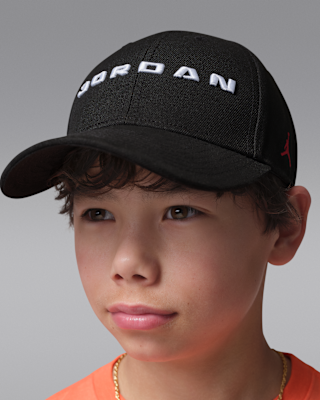 Boné estruturado com fecho de encaixe Jordan Júnior. Nike PT