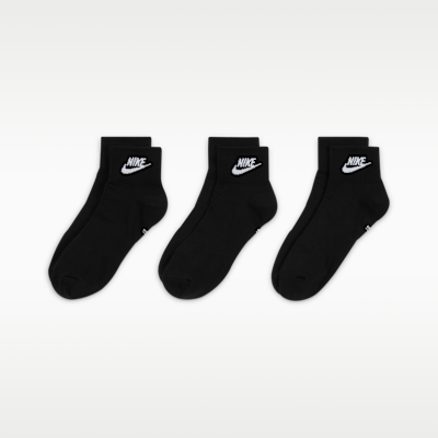 Nike Everyday Essential Knöchelsocken (3 Paar). Nike AT