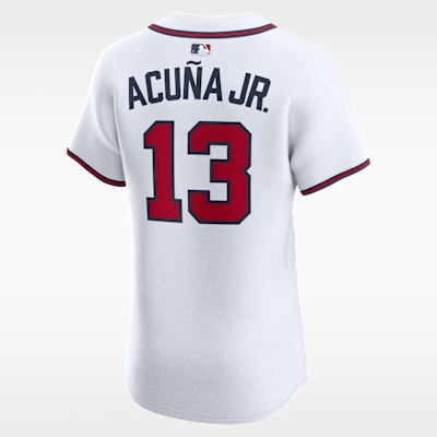 Ronald Acuña Jr. Atlanta Braves Men's Nike Dri-FIT ADV MLB Elite Jersey ...