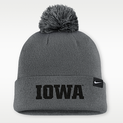 Iowa Primetime Campus Toned Men's Nike College Cuffed Pom Beanie. Nike.com