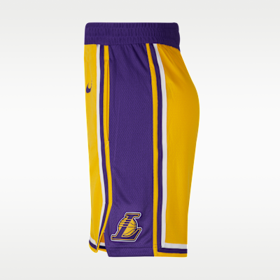 Shorts Nike NBA Swingman para hombre Los Angeles Lakers Icon Edition ...
