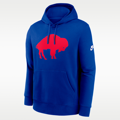 Buffalo Bills Club Logo Men's Nike NFL Pullover Hoodie. Nike.com