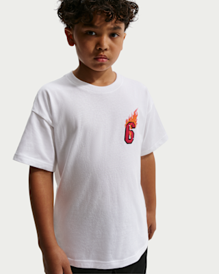 LeBron "Good Intentions" Kids' Basketball T-Shirt. Nike.com