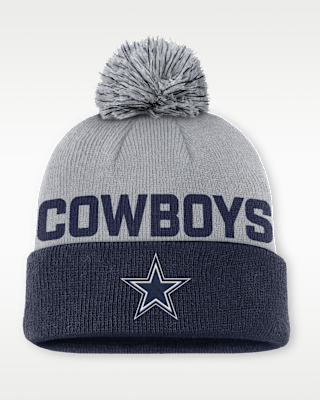Dallas Cowboys Peak Men's Nike NFL Cuffed Pom Beanie. Nike.com