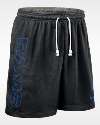 Shorts Nike Dri-FIT de la NFL para hombre Los Angeles Rams Sideline ...