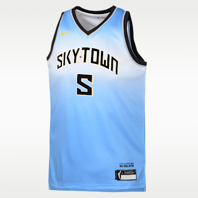Jersey Nike WNBA Swingman para niñas talla grande Angel Reese Chicago ...