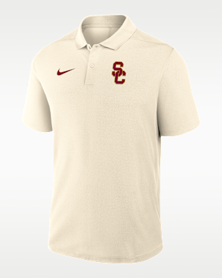 Polo universitario Nike Dri-FIT para hombre USC Victory Primary Logo ...