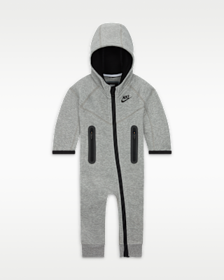 Nike Sportswear Tech Fleece Hooded Overalls Baby Overalls. Nike UK