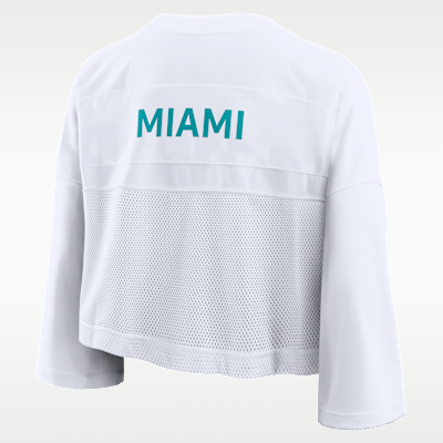 Miami Dolphins Wide Receiver Jersey Fashion Women's Nike Dri-FIT NFL ...
