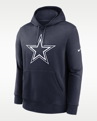 Dallas Cowboys Logo Club Men's Nike NFL Pullover Hoodie. Nike UK