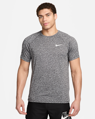 Nike Swim Hydroguard Essential Men's Dri-FIT UV Short-Sleeve Top. Nike UK