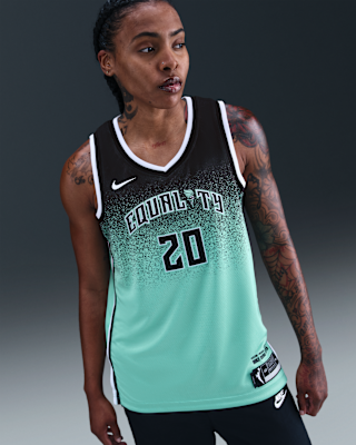 Jersey Nike Dri-FIT de la WNBA Victory Sabrina Ionescu New York Liberty ...