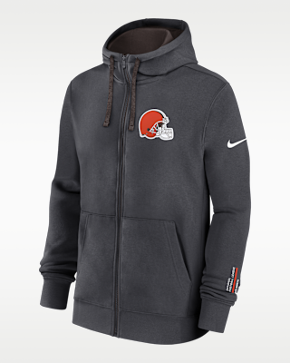 Sudadera con gorro Nike de la NFL de cierre completo para hombre ...