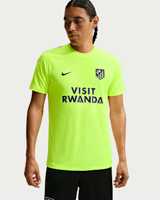 Atlético Madrid Strike Men's Nike Football Dri-FIT Short-Sleeve Top ...