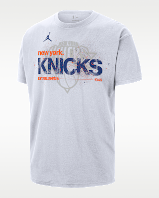 New York Knicks Courtside Men's Jordan '85 NBA Statement T-Shirt. Nike CA