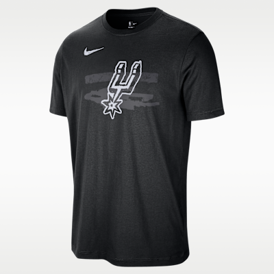 San Antonio Spurs Courtside Men's Nike NBA T-Shirt. Nike AT