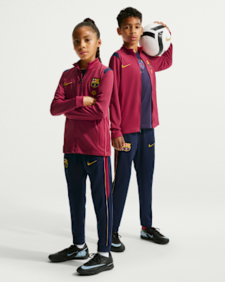 F.C. Barcelona Academy Pro Older Kids' Nike Dri-FIT Football Knit ...
