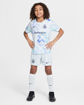 Inter Milan 2025/26 Stadium Away Younger Kids' Nike Football Replica 3 ...